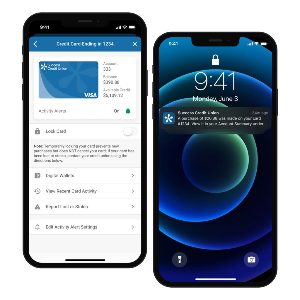 Add Manage My Cards and Transaction Activity Alerts to Mobile App - CU ...