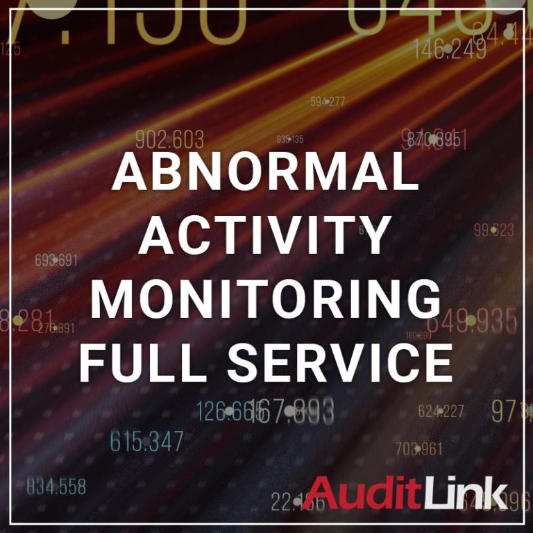 Abnormal Activity Monitoring - Full Service - CU*Answers Store