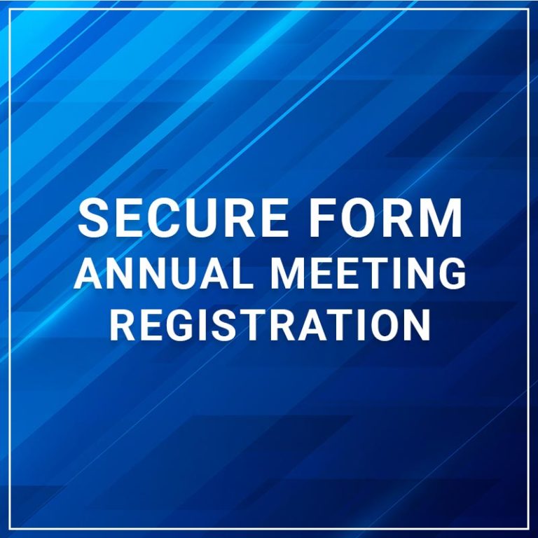 Secure Form - Annual Meeting Registration - CU*Answers Store