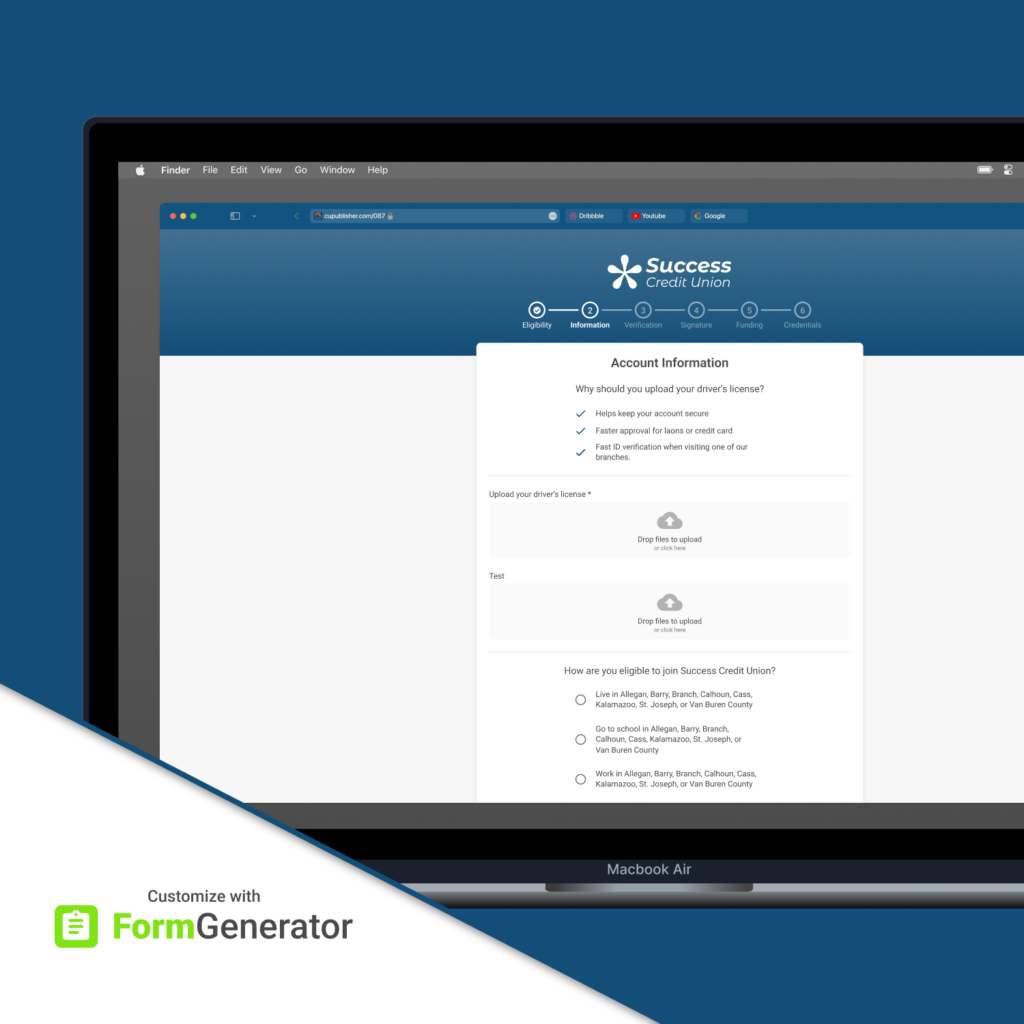 Add License Verification to Membership Opening - CU*Answers Store
