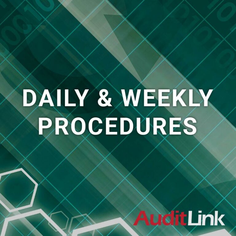 Daily & Weekly Procedures - CU*Answers Store