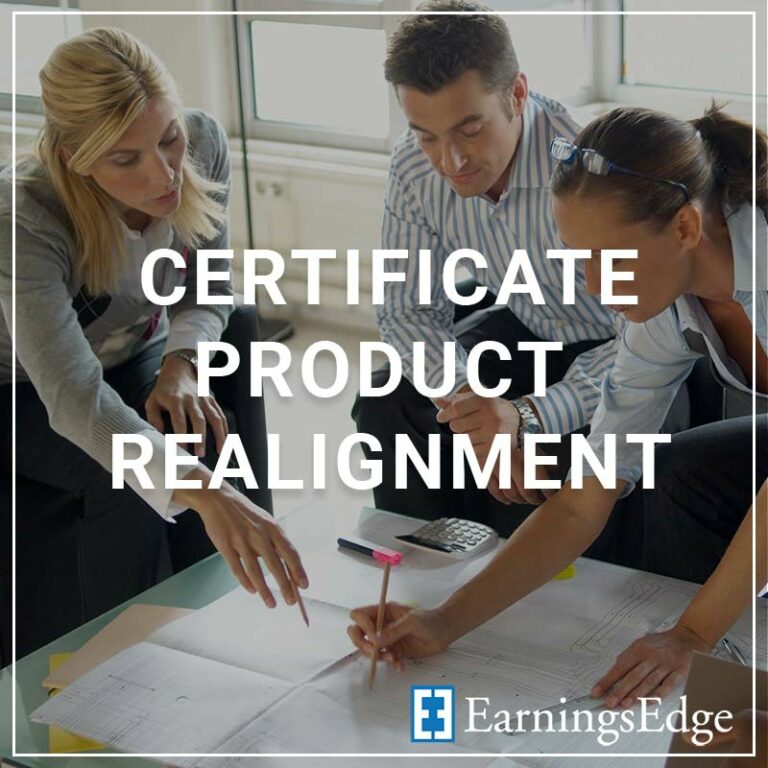 Certificate Product Realignment - CU*Answers Store
